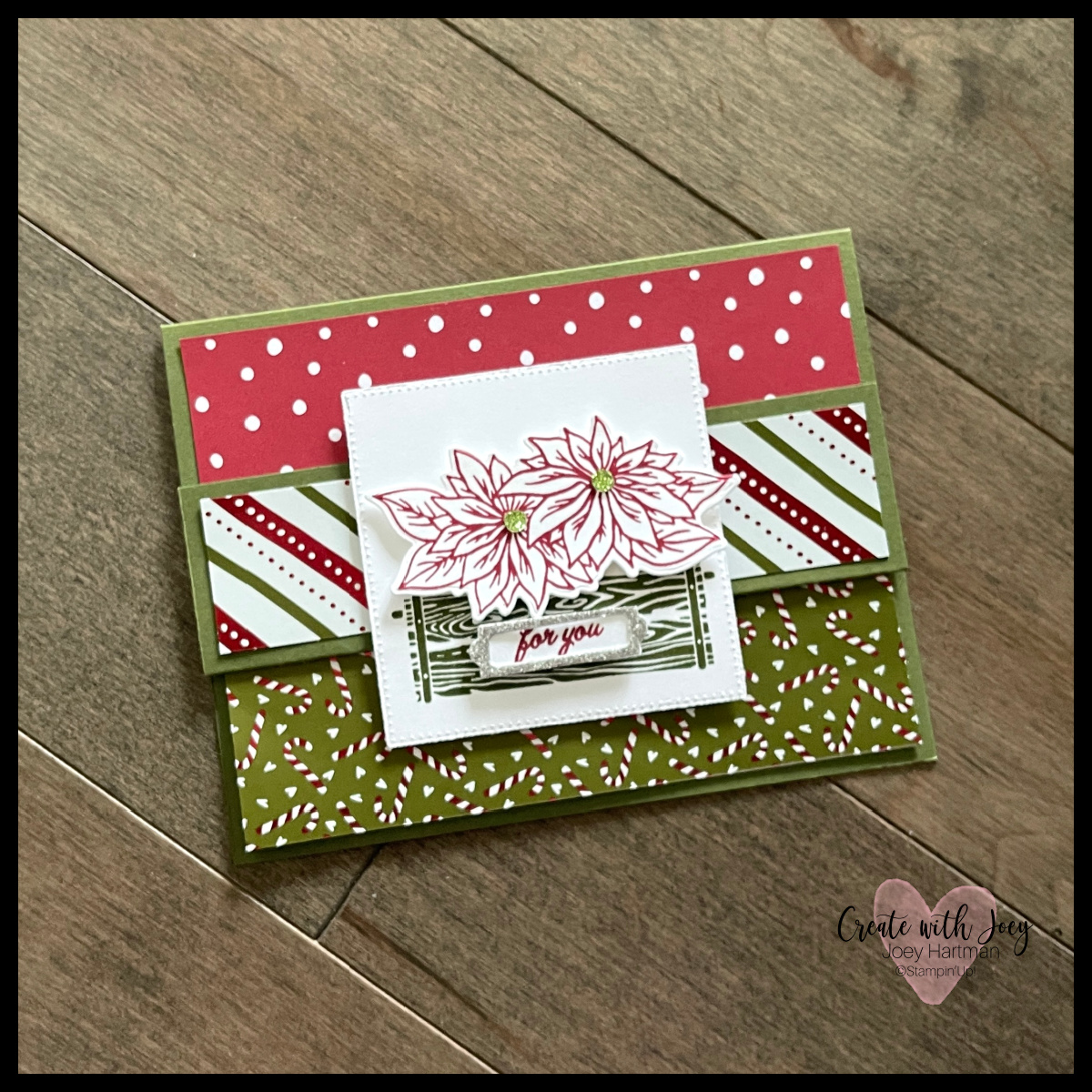 Stampin’ Up! Rustic Crate “for you” Card!